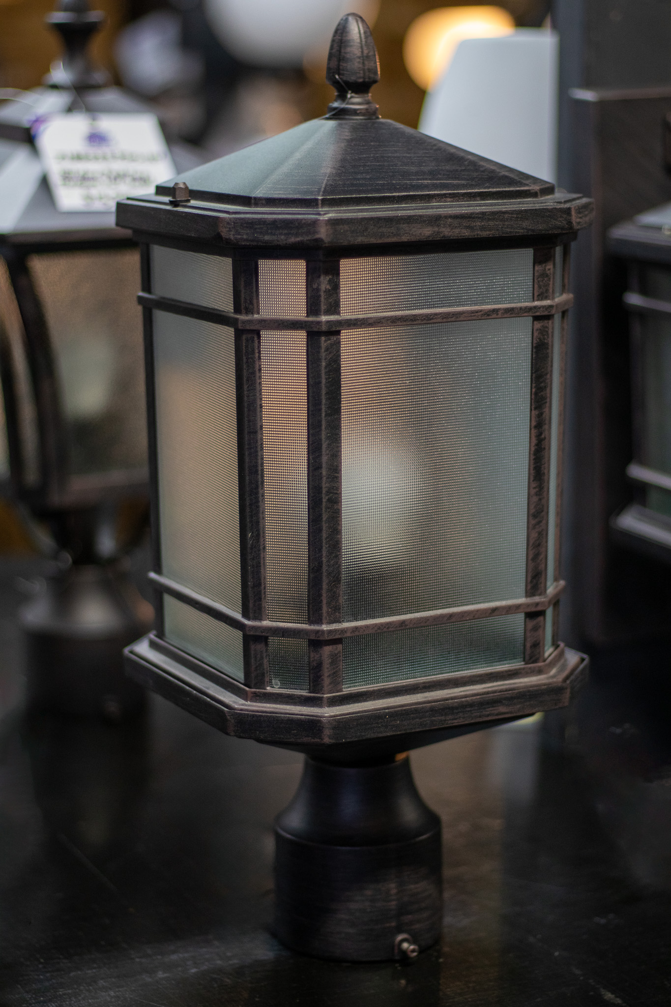 OUTDOOR POST TOP LIGHT – Dunn's